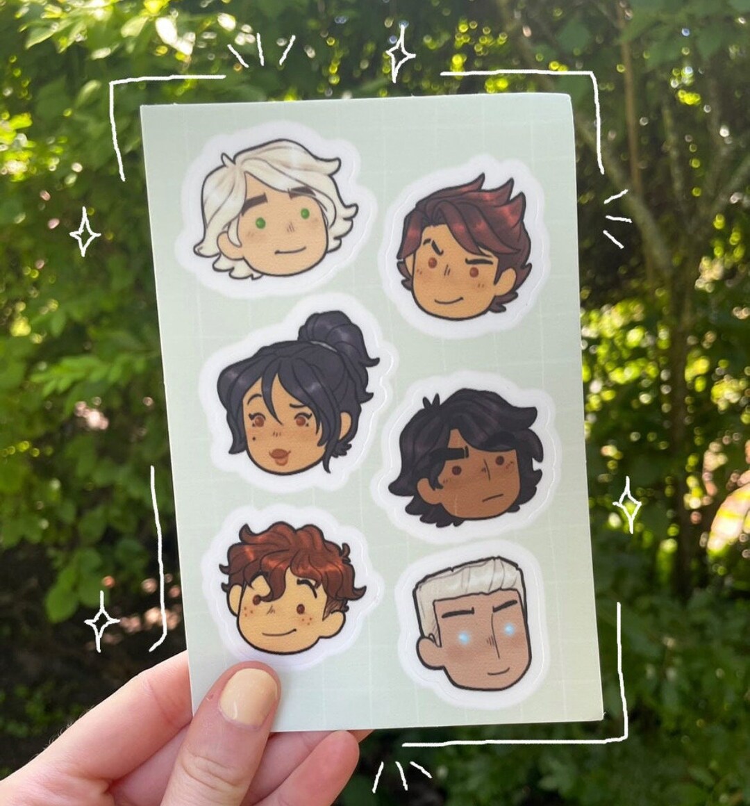 Ninja Sticker Sheet - Etsy