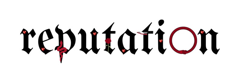 Taylor Swift Digital Download Reputation Title Transparent Background ...