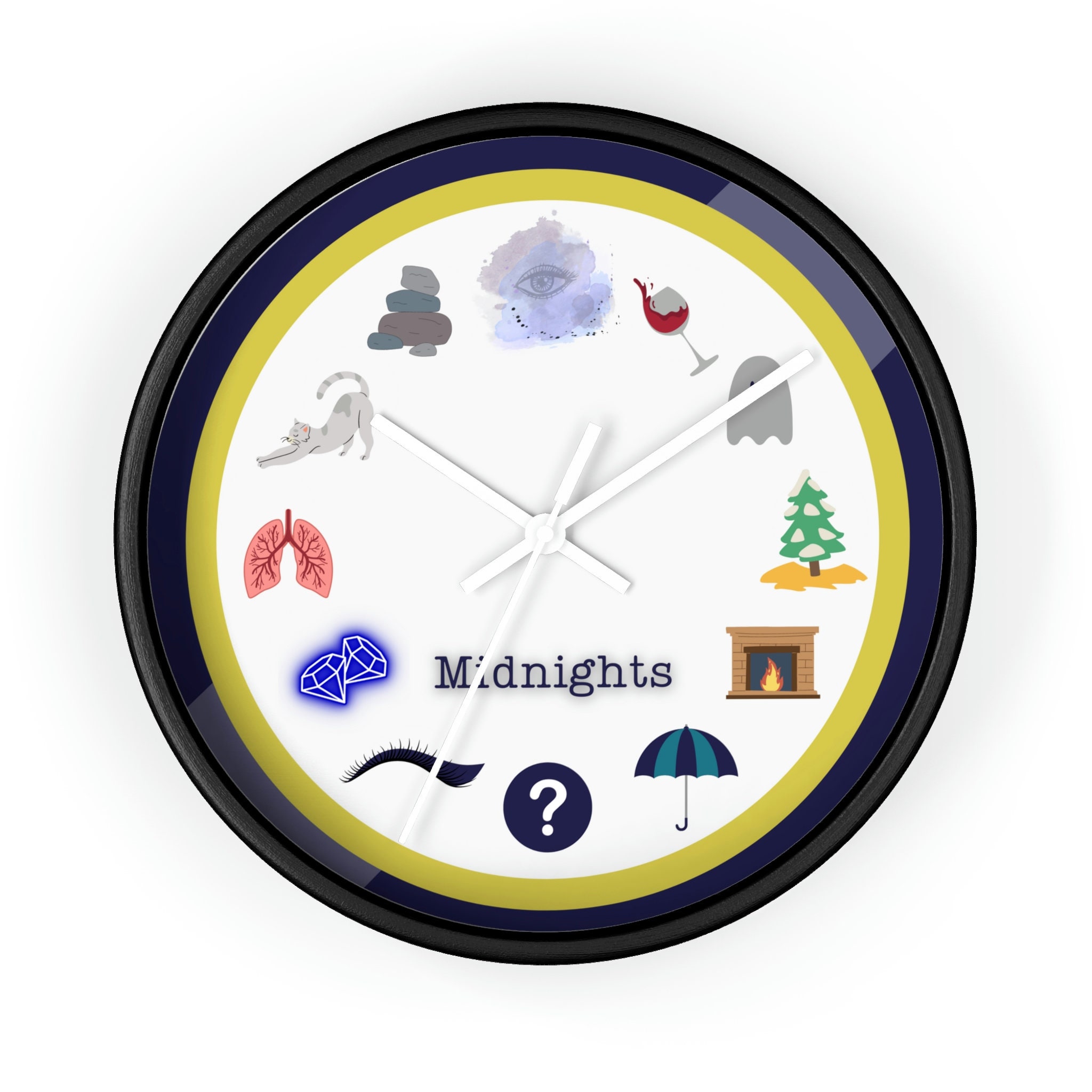 Midnights The Eras Tour Taylor Wall Clock, Taylor Fan Decor sold by ...