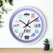 Taylor Swift 1989 Clock Clock Swiftie Clocks 12hr Home Decor Gift Wall ...