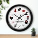 Taylor Swift Reputation Clock Clock Swiftie Clocks 24hr 12hr Home Decor ...