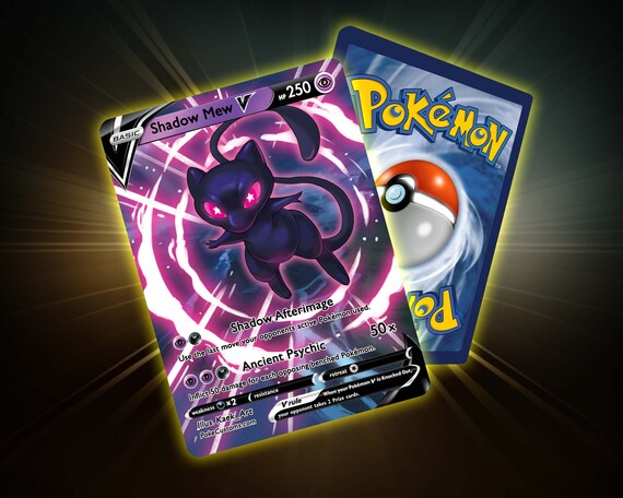 Shadow Mew Ex Card
