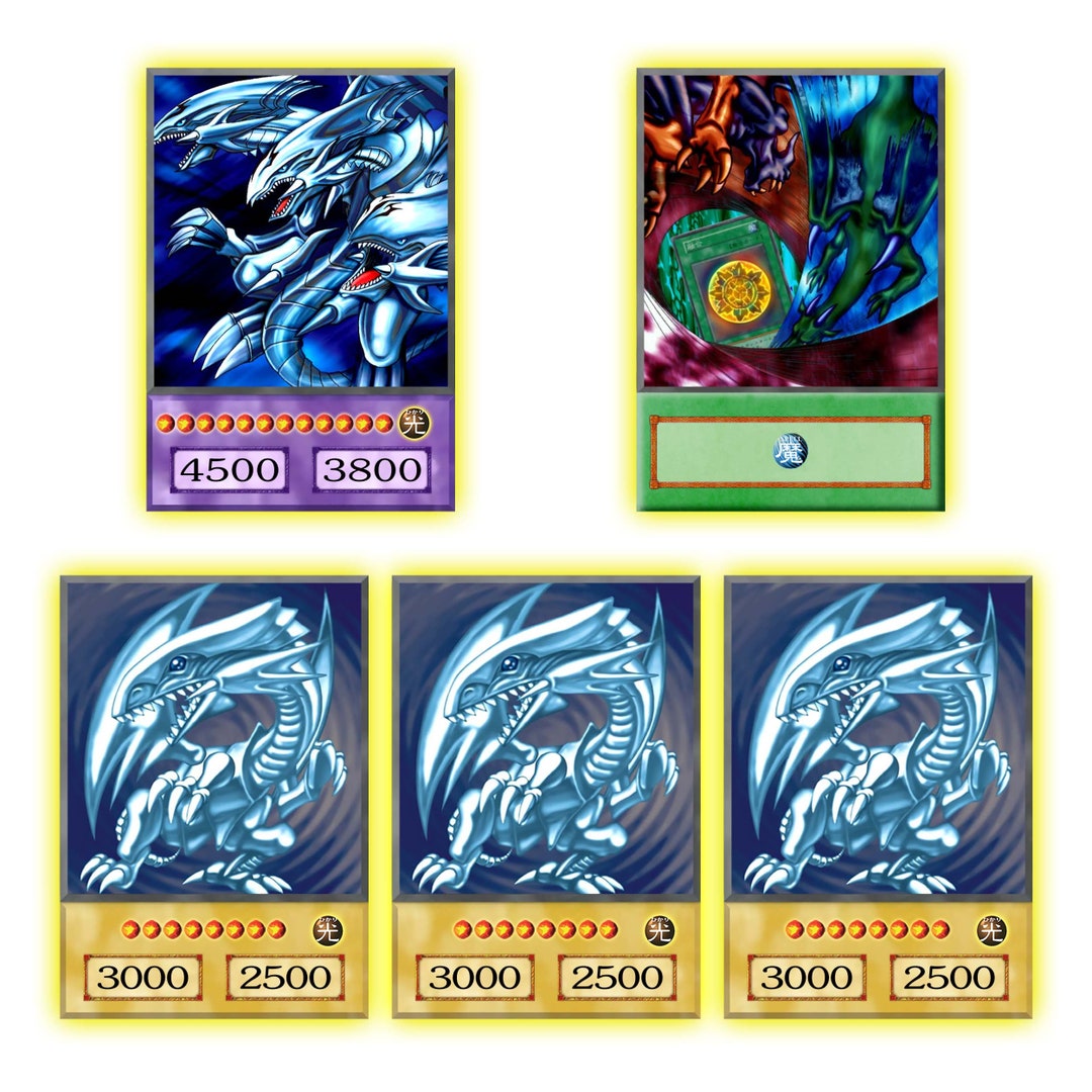 Blue Eyes White Dragon Card