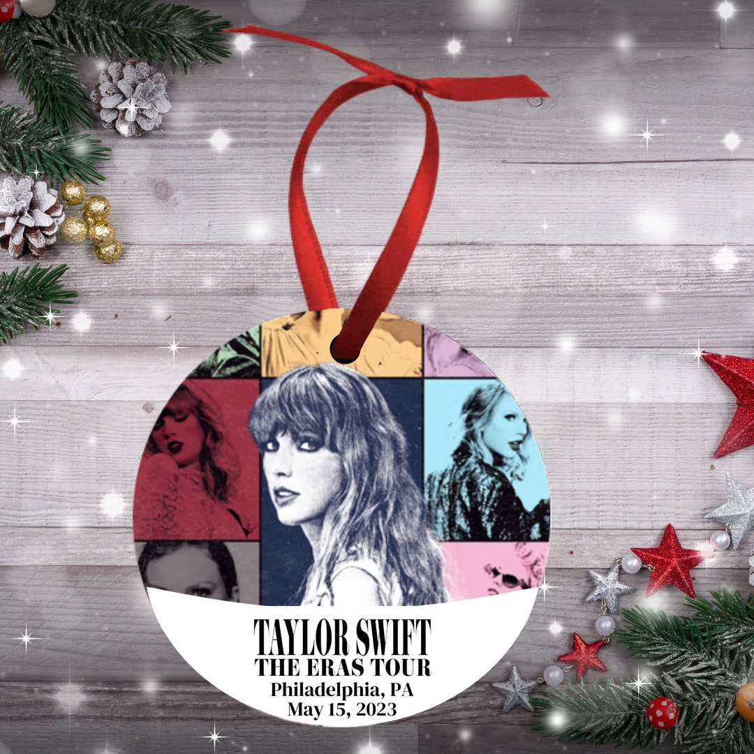 Taylor Swift the Eras Tour Christmas Ornament Personalized - Etsy