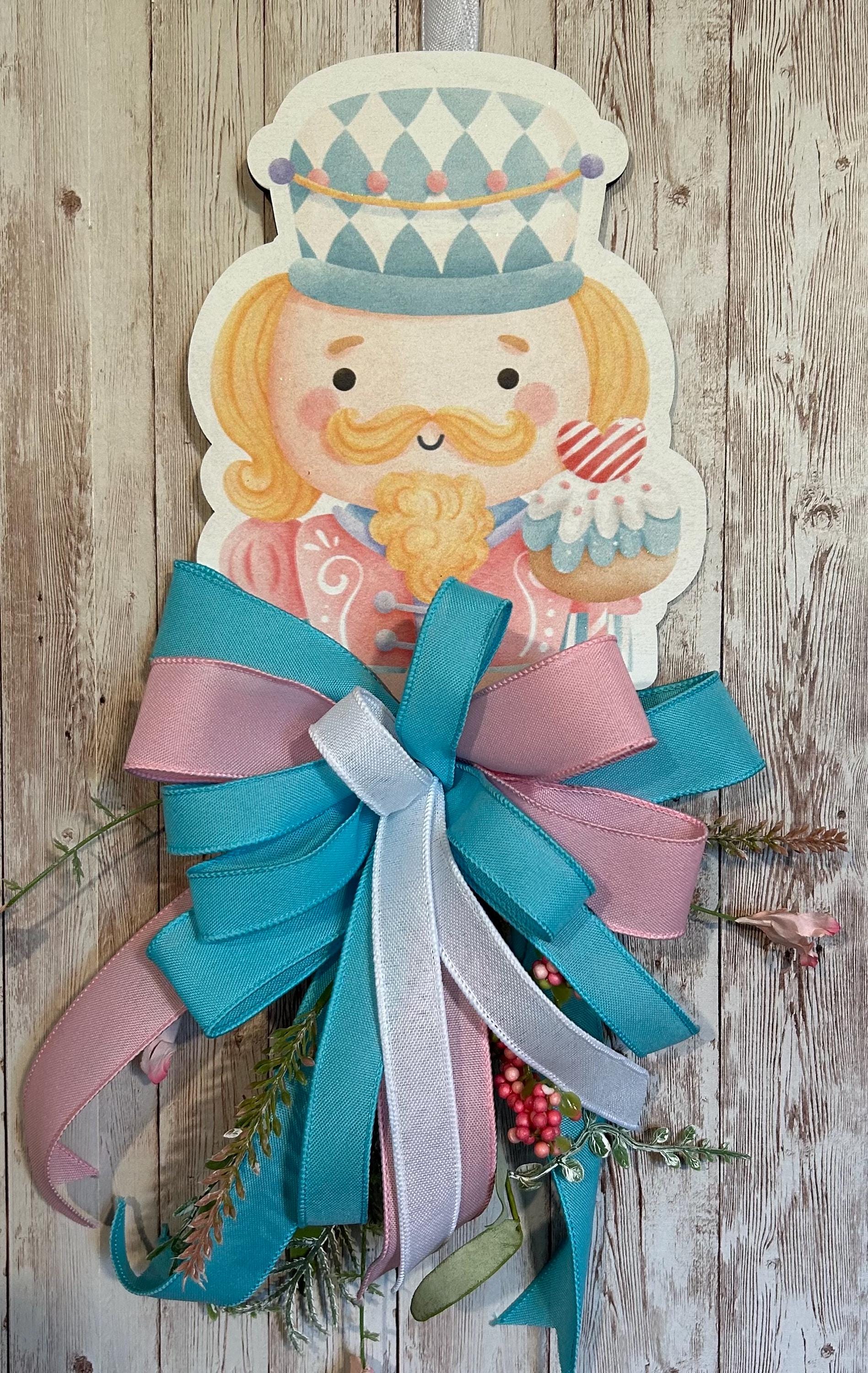 Nutcracker Door Hanger, Wreath Attachment, Unique Decor, Christmas ...