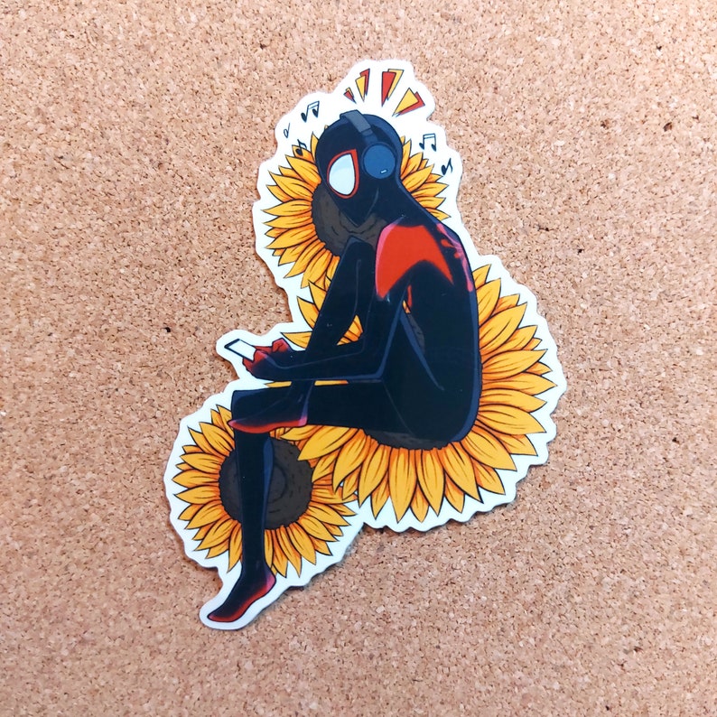 Peter Parker and Miles Morales Spider-man Stickers - Etsy