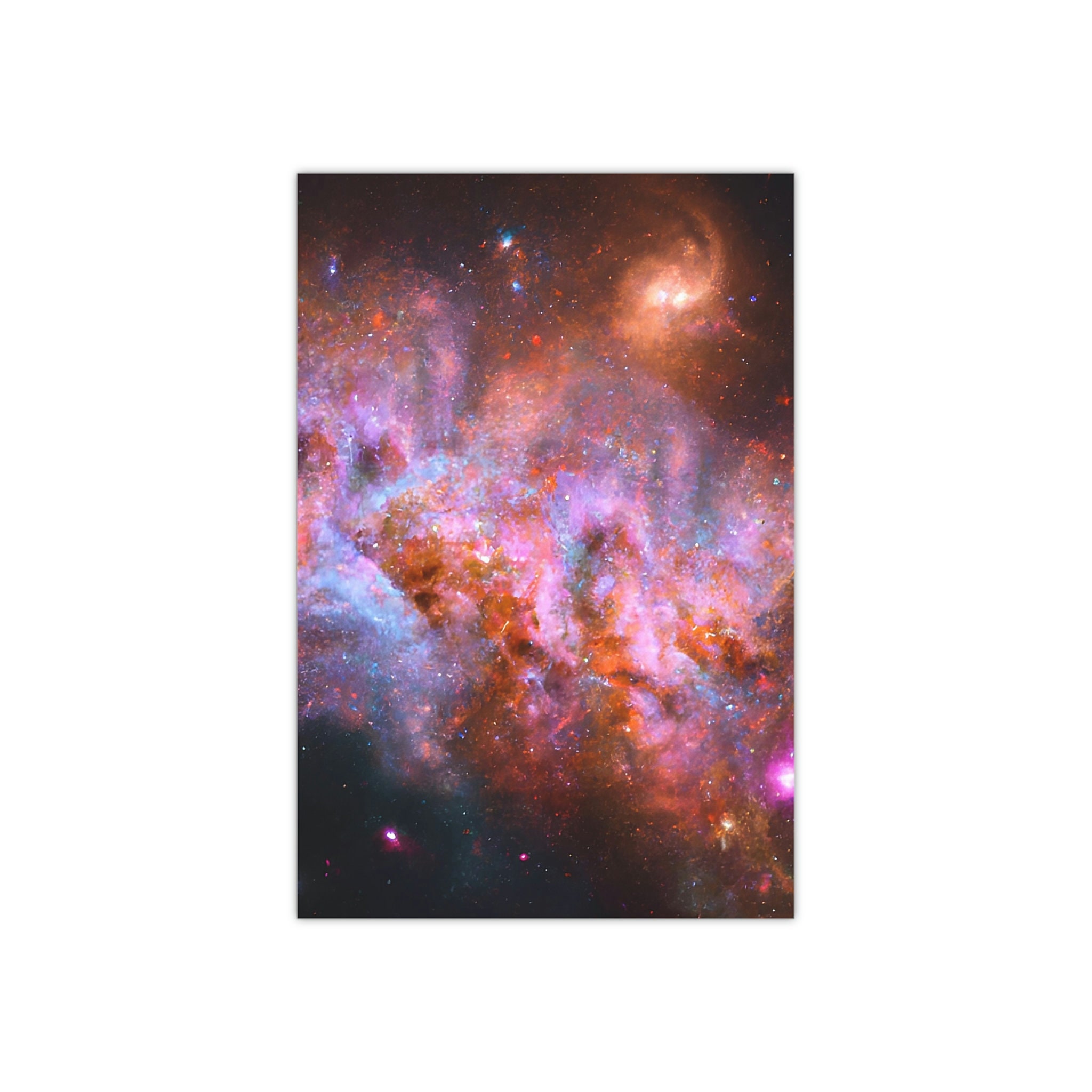 Beautiful Outer Space Poster of Swirling Galaxy in Beautify - Etsy