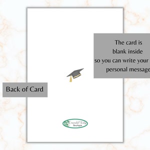 Graduation Cap Greeting Card Printable Instant Digital Download - Etsy