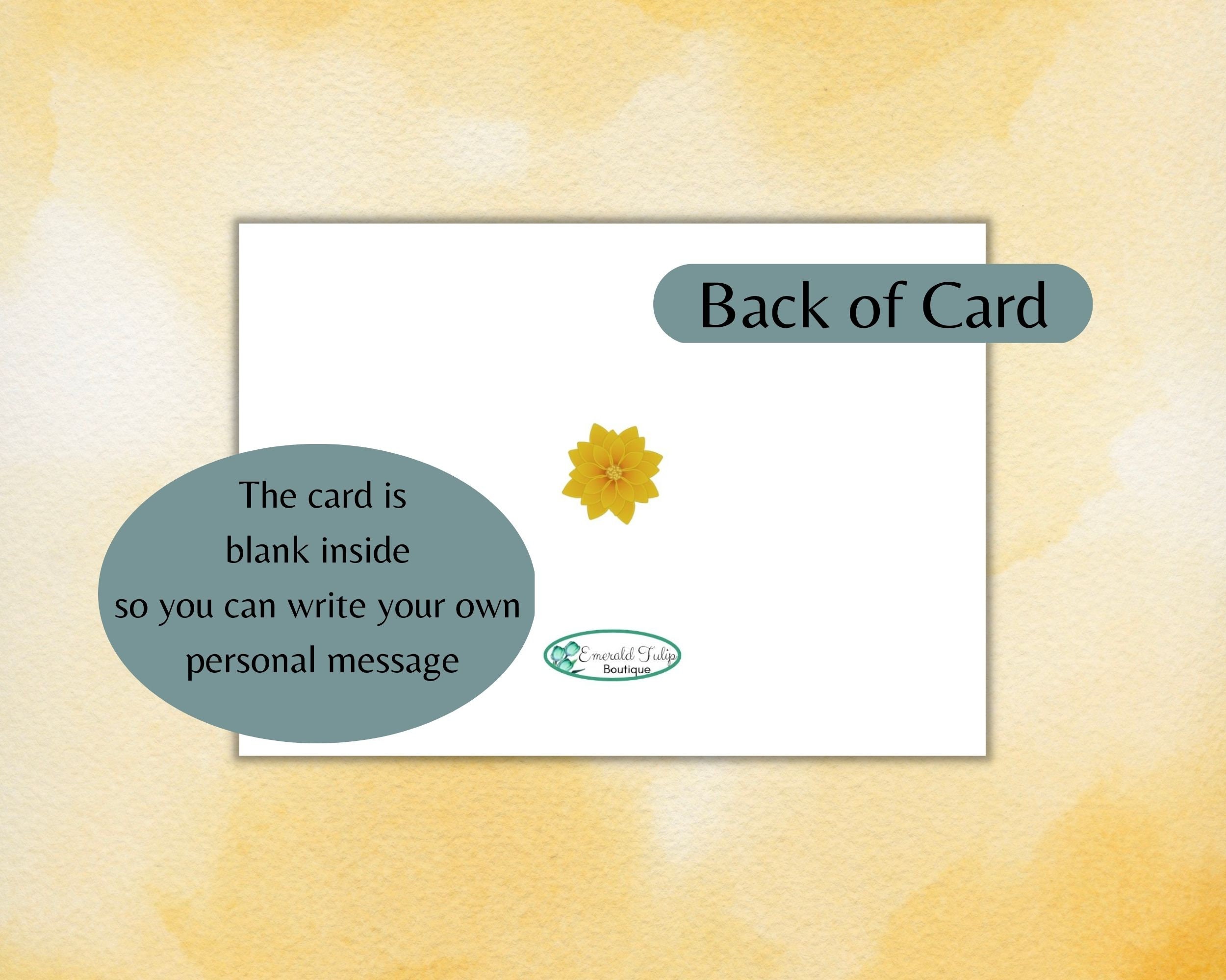 Floral Border Thank You Note Printable - Etsy