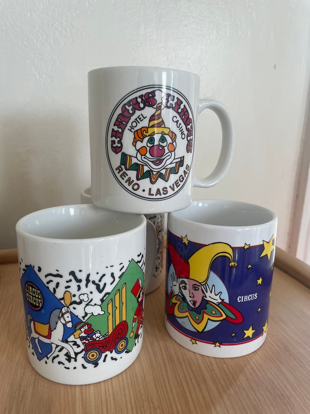 Vintage Circus Circus Las Vegas Souvenir Mug (2 Designs) - Etsy