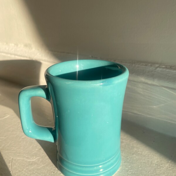 Turquoise Mugs - Etsy