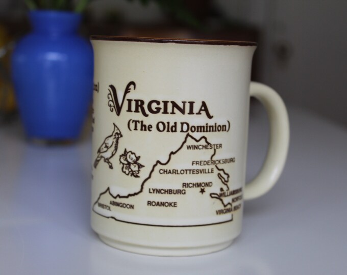 Virginia Mug | Virginia Beach Coffee Mug | | Richmond Virginia Gift or ...