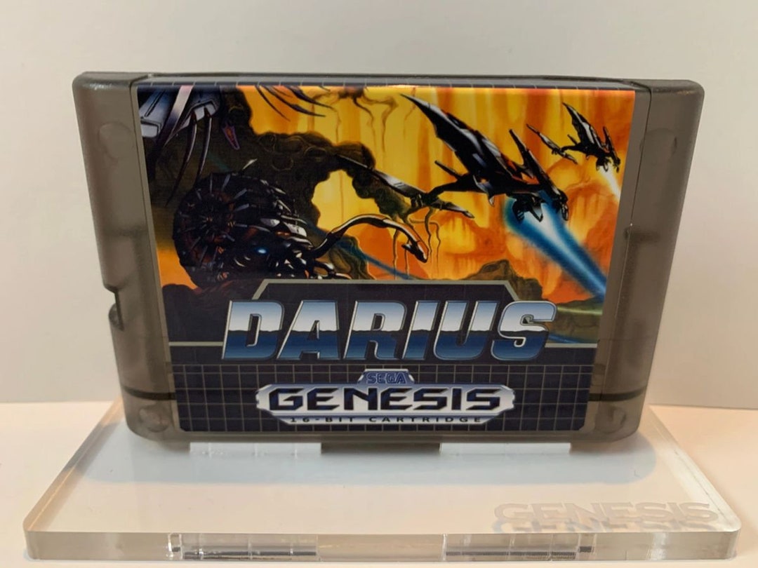 Darius Arcade (2019) Homebrew Repro Sega Genesis Video Game Cartridge ...
