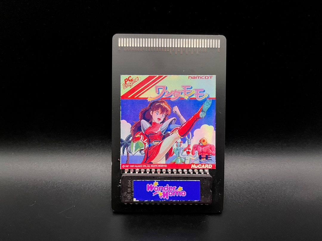 Wonder Momo ENGLISH NEC Turbo Grafx 16 Re-pro Hucard Turbografx - Not ...