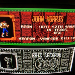 Castlevania Bloodlines "enhanced Edition" Repro Sega Genesis Mega Drive ...