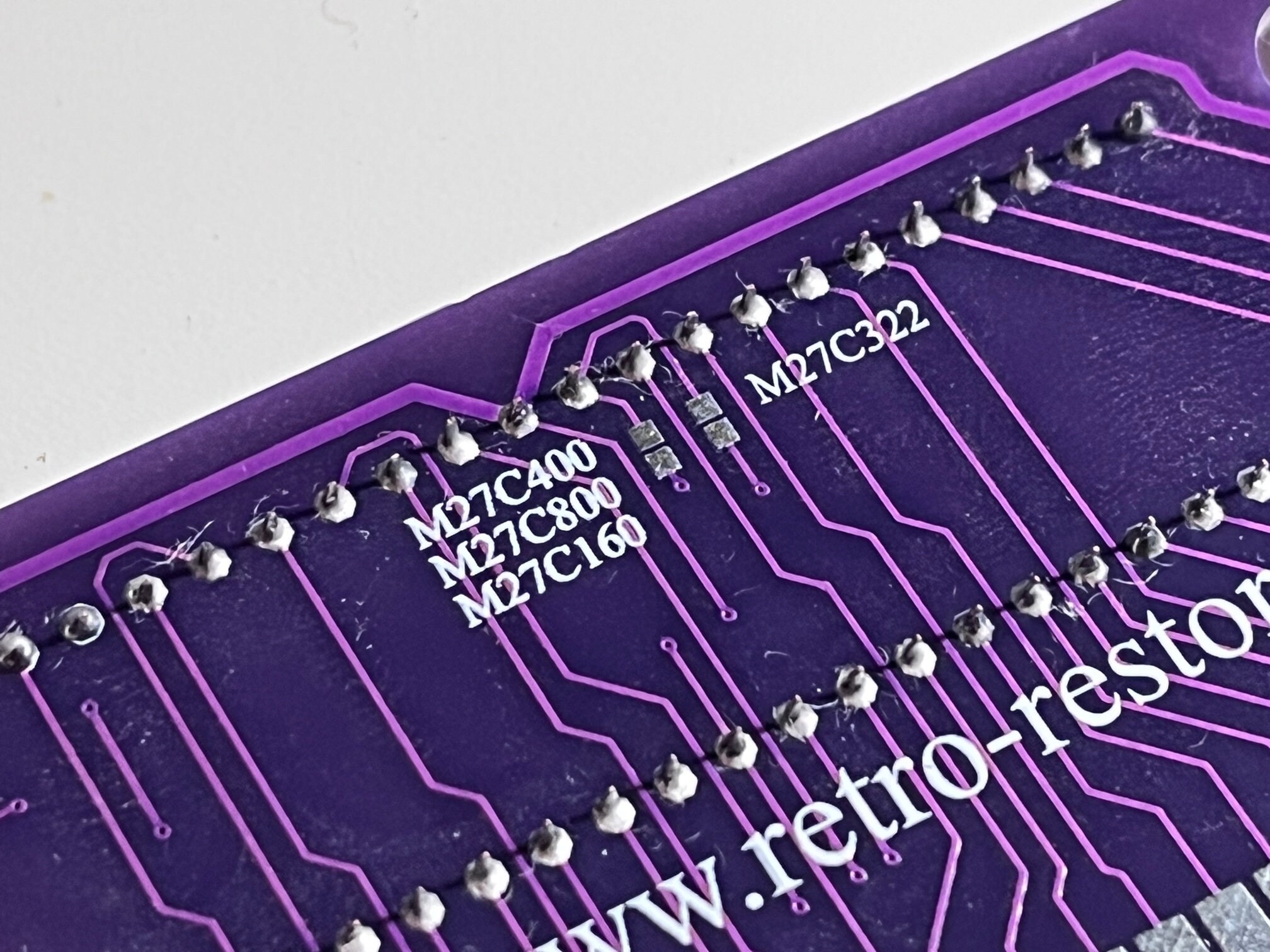 Test Cart PCB for Sega Genesis / Mega Drive W/ 42 Pin EPROM Socket ...