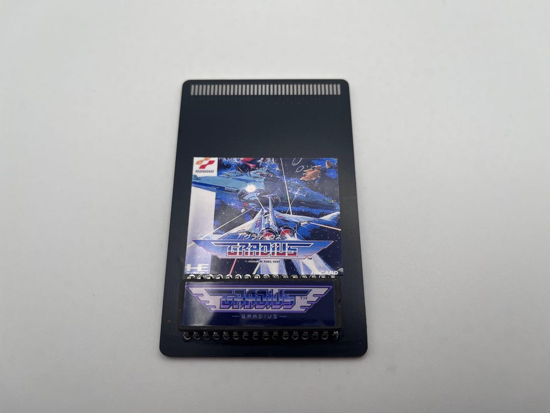 Gradius SHMUP Turbo Grafx 16 Hucard Turbografx16 TG16 NEC - Not ...