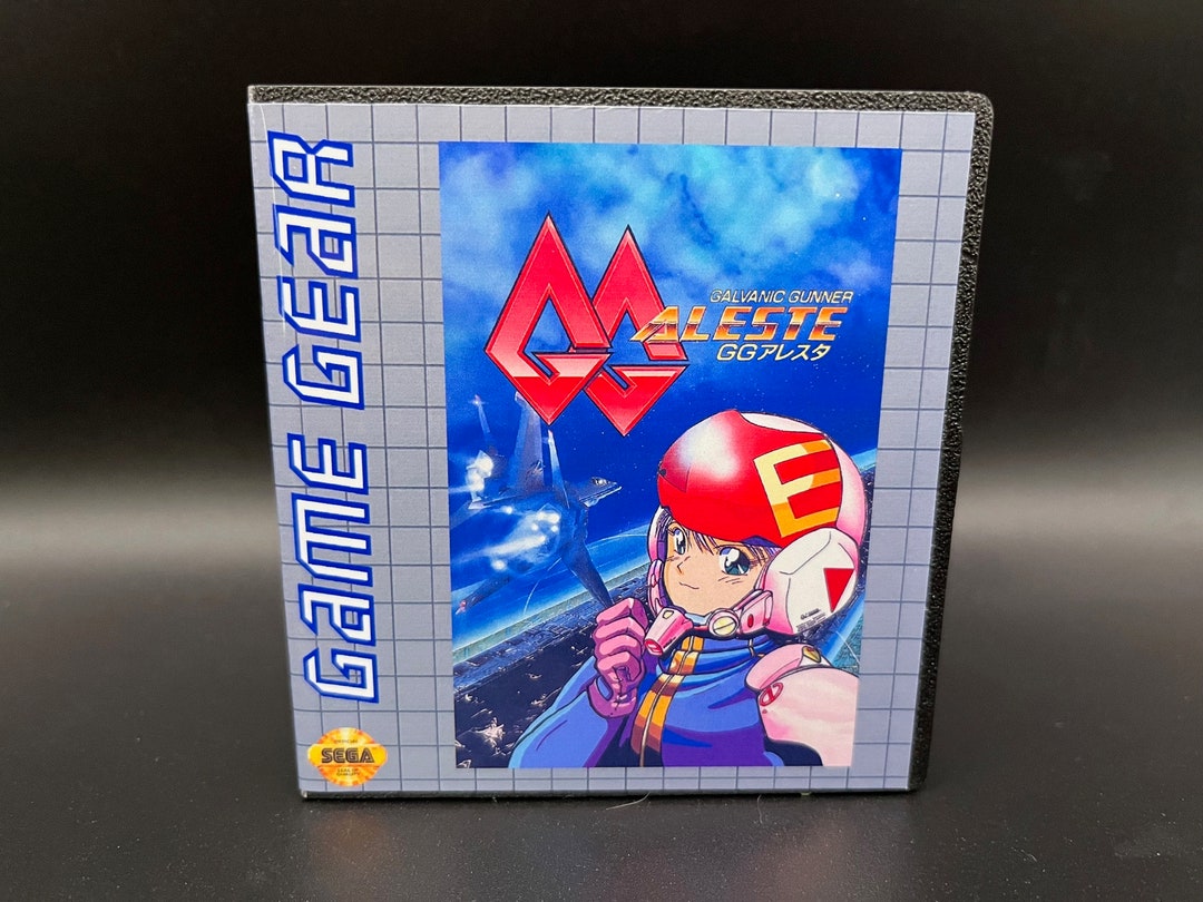 GG Aleste Hard Case With Custom Artwork Sega Gamegear Game Gear - Etsy