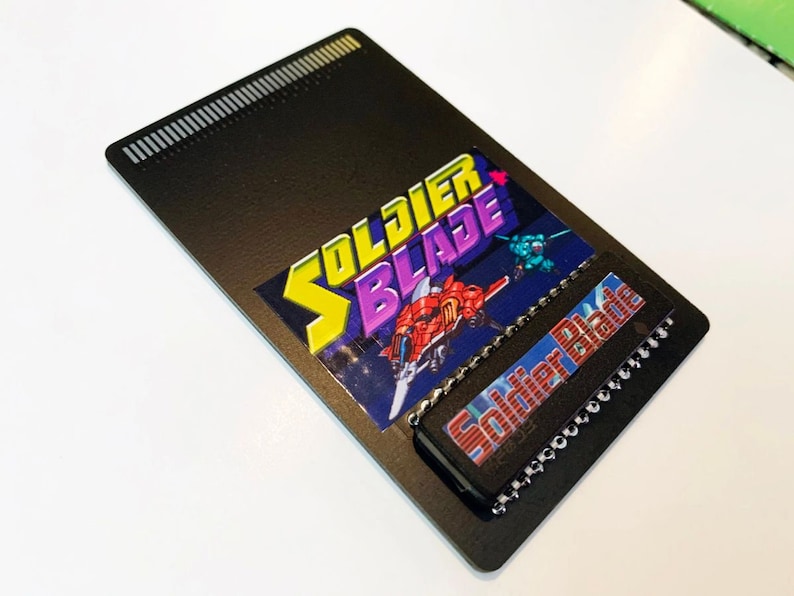 Soldier Blade NEC Turbo Grafx 16 Repro Home Brew Hucard Turbografx ...