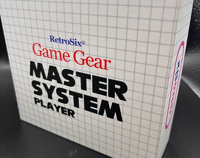 Retro Six Sega Master System Cart Adapter for Sega Same Gear - Etsy