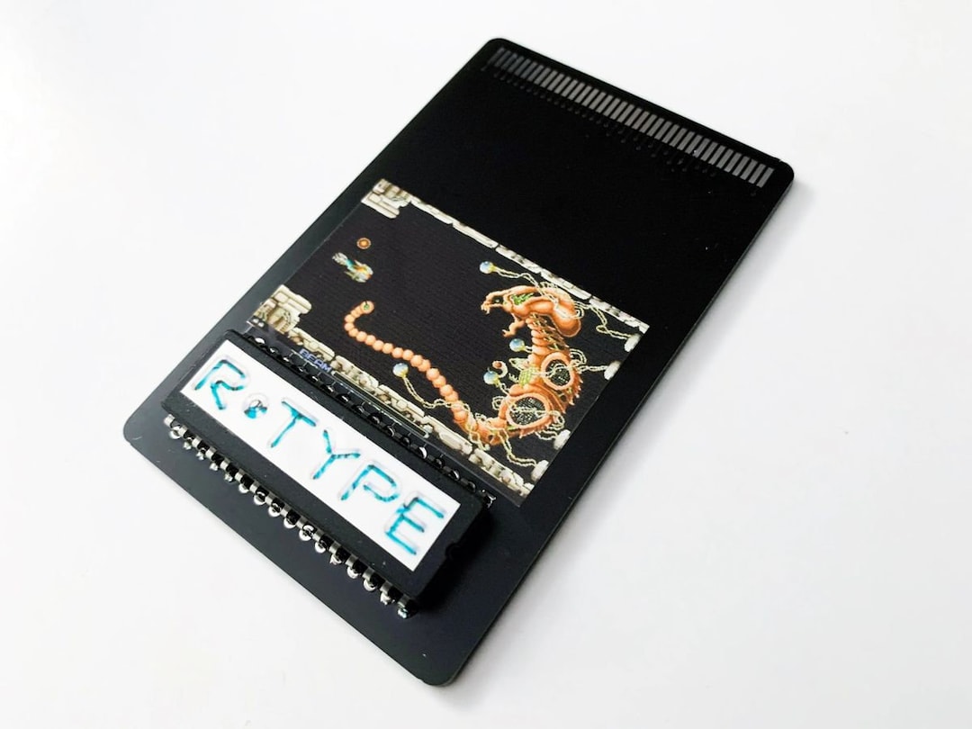 R-type I NEC Turbo Grafx 16 Repro Home Brew Hucard Rtype Turbografx Not ...
