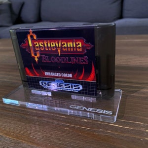 Castlevania Bloodlines "enhanced Edition" Repro Sega Genesis Mega Drive ...
