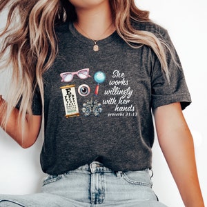Optometry T-shirt, Gifts for Optometrist, Optical Graphic Tees ...