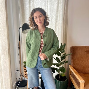 Sage Jacket PDF Sewing Pattern (sizes 4-24), Quilted Jacket Sewing ...