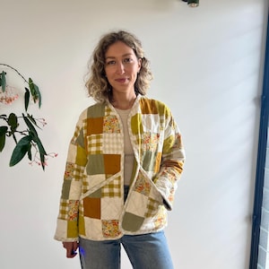 Sage Jacket PDF Sewing Pattern (sizes 4-24), Quilted Jacket Sewing ...