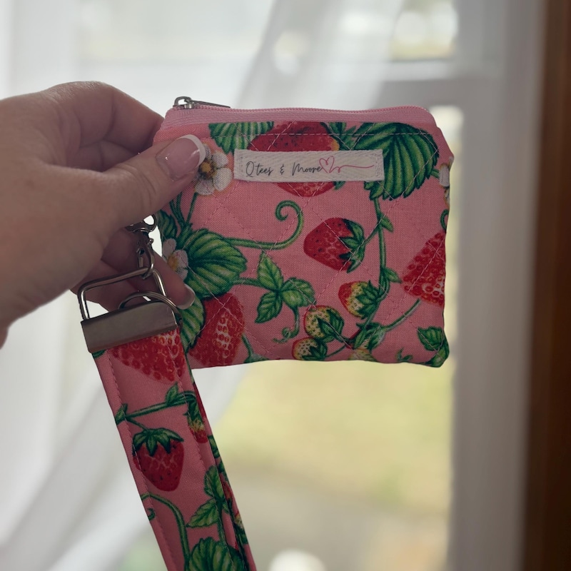 Strawberry Wallet - Etsy