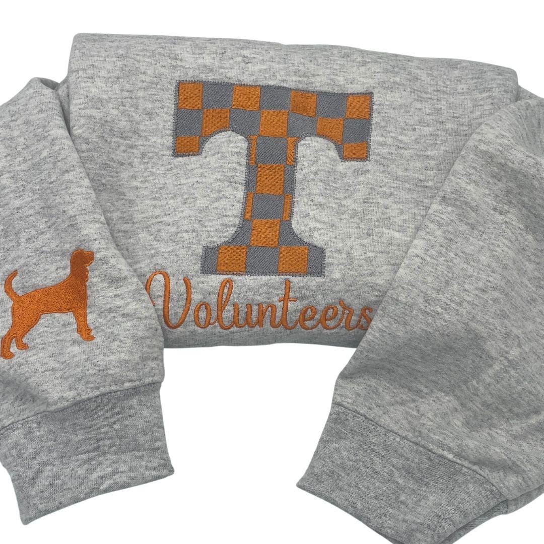 Tennessee Embroidered Sweatshirt - Etsy