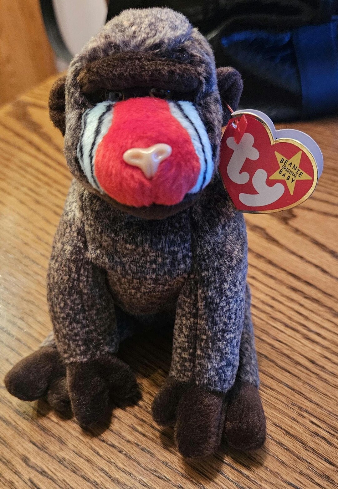 Vintage 1999 TY Beanie Baby - Cheeks the Baboon - Etsy