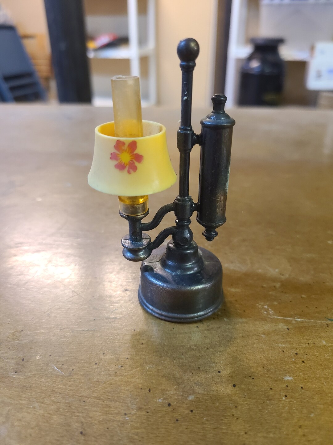 Vintage Pewter Die Cast Pencil Sharpener - Oil Lamp - Etsy