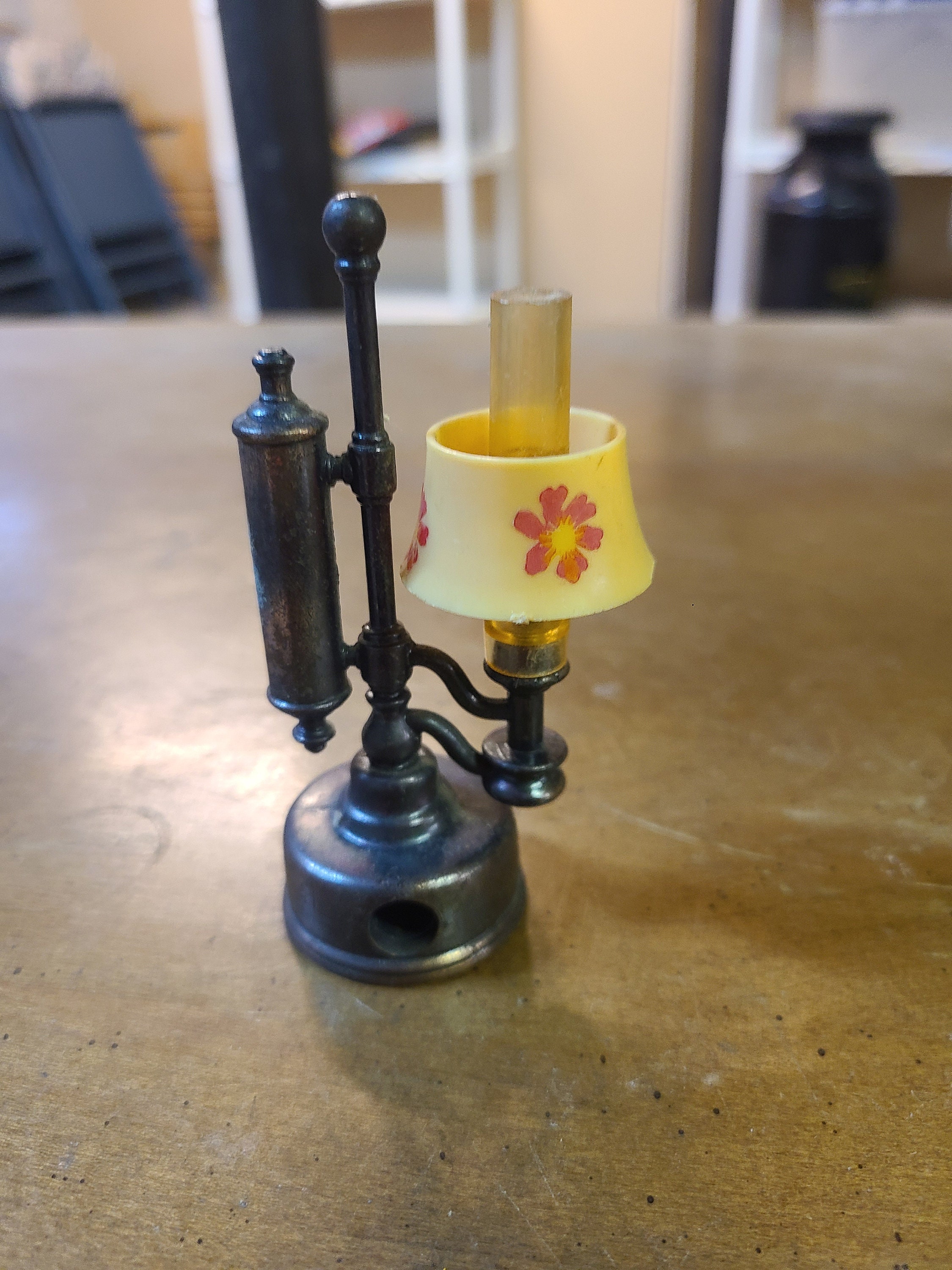 Vintage Pewter Die Cast Pencil Sharpener - Oil Lamp - Etsy