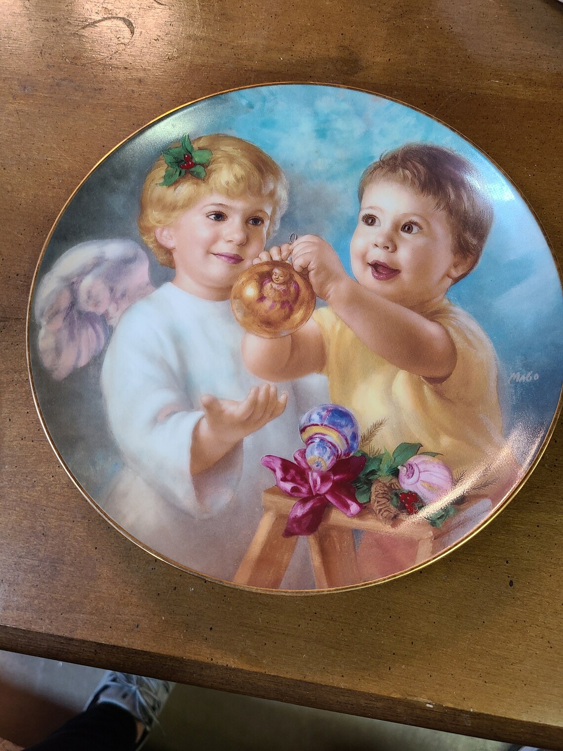 1991 Heavenly Angels Plate Collection by Mago - My Angel - Etsy