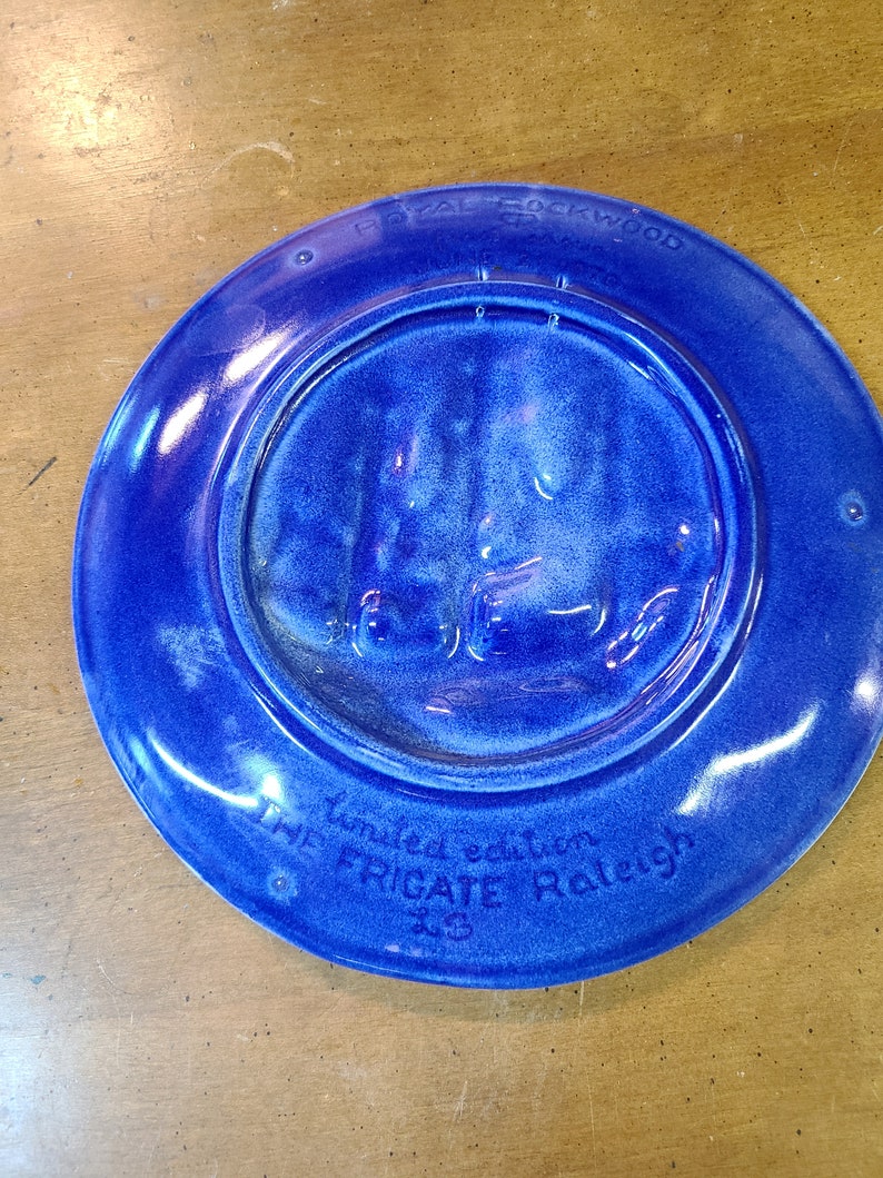 Plate “the Frigate Raleigh” 1970 1st Issue - Etsy