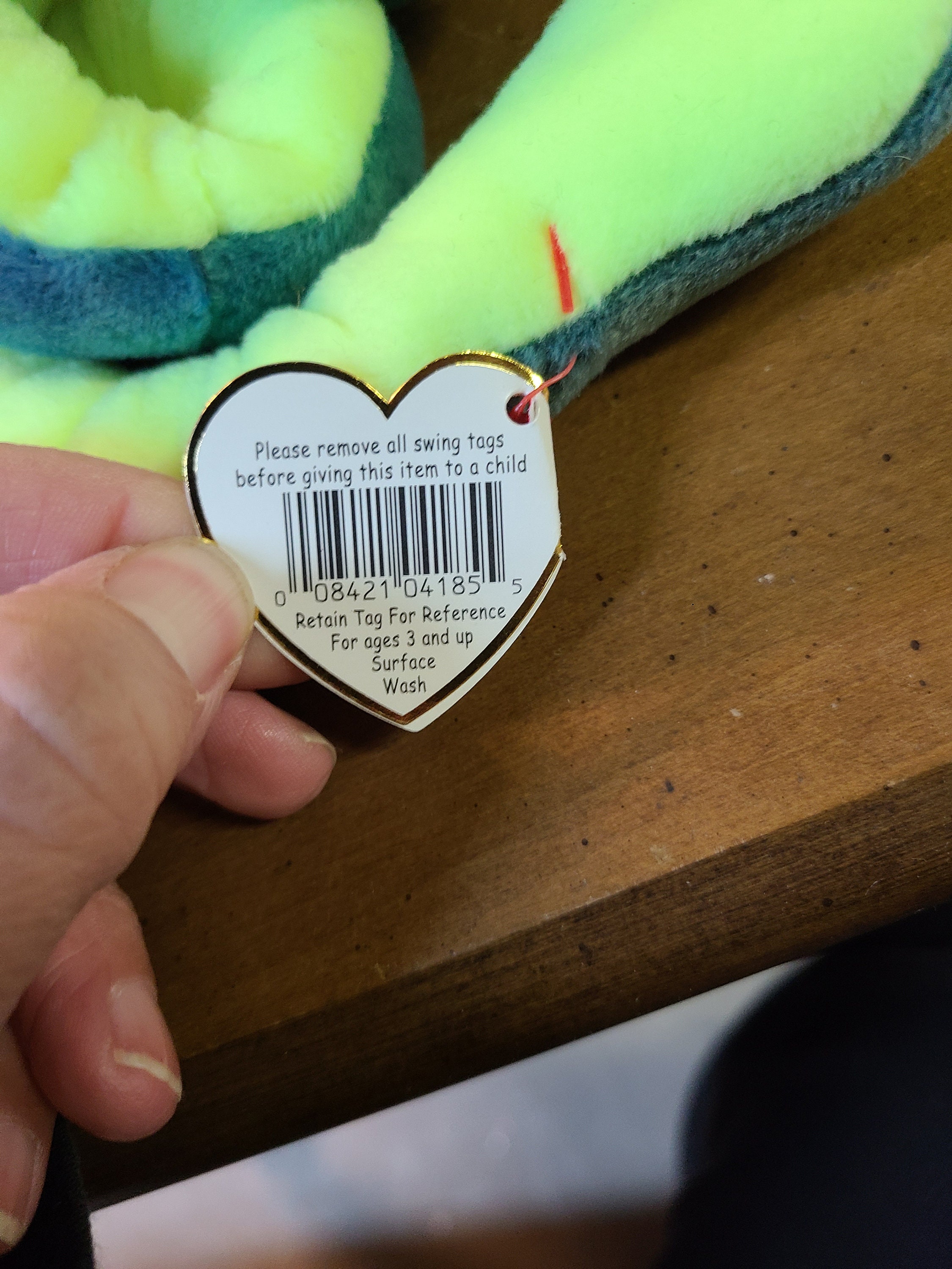 TY 1997 Hissy the Snake Beanie Baby - Etsy