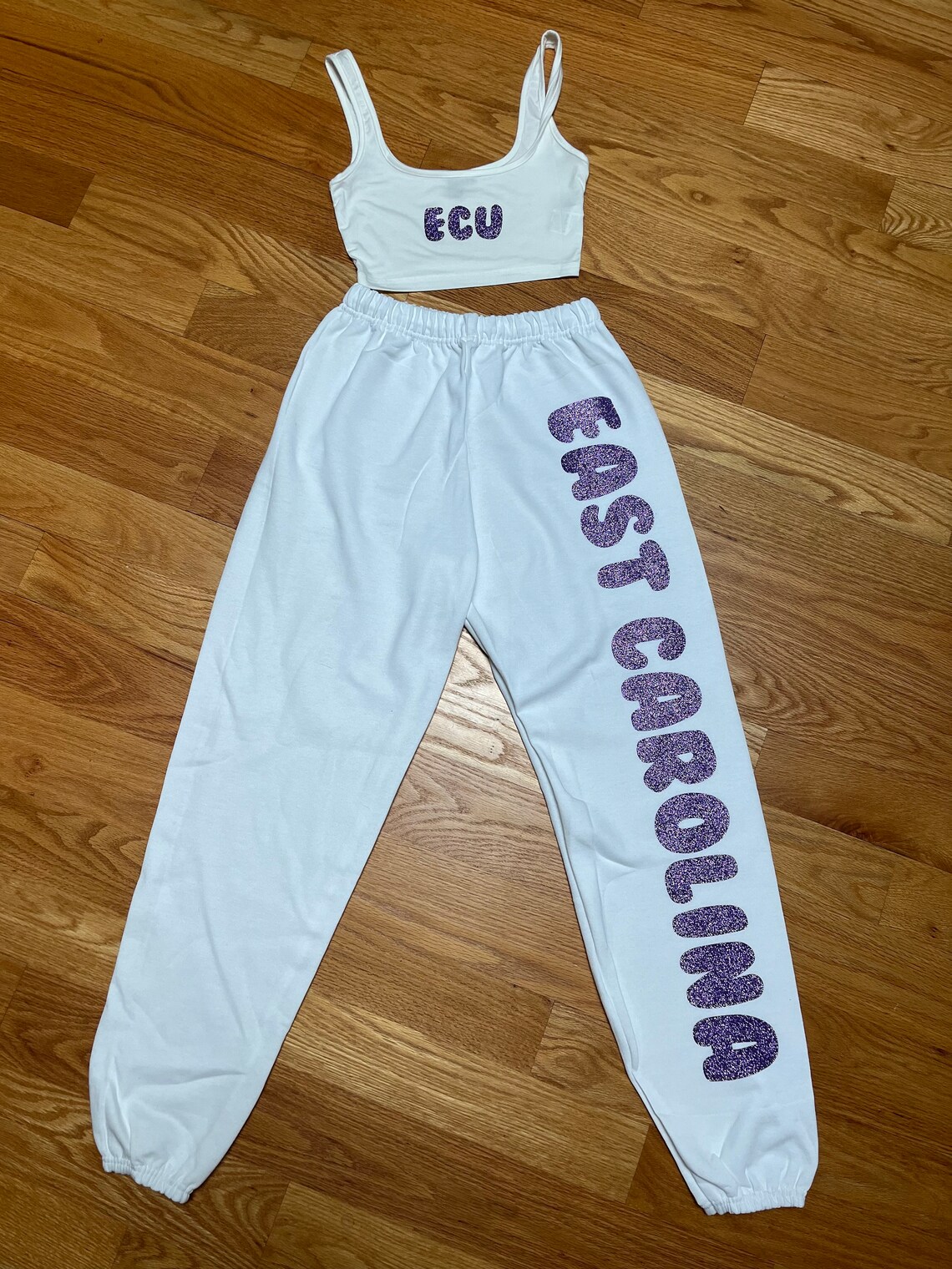 College Matching Set, Sweatpants, Tank Top, Custom, College Gift, High ...