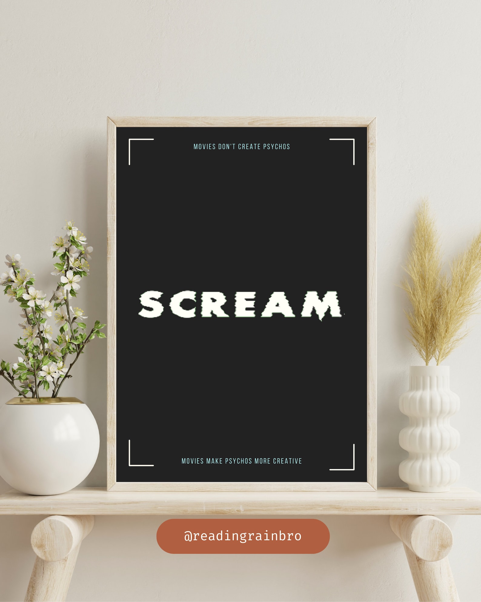 Scream Movie Poster Set | Scream, Ghostface, Horror Movie, Scary Movie ...