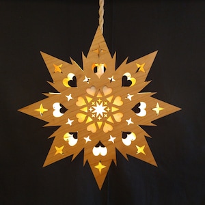Scandinavian Welcome Light, Koselig Star Lamp, Swedish Advent Star ...
