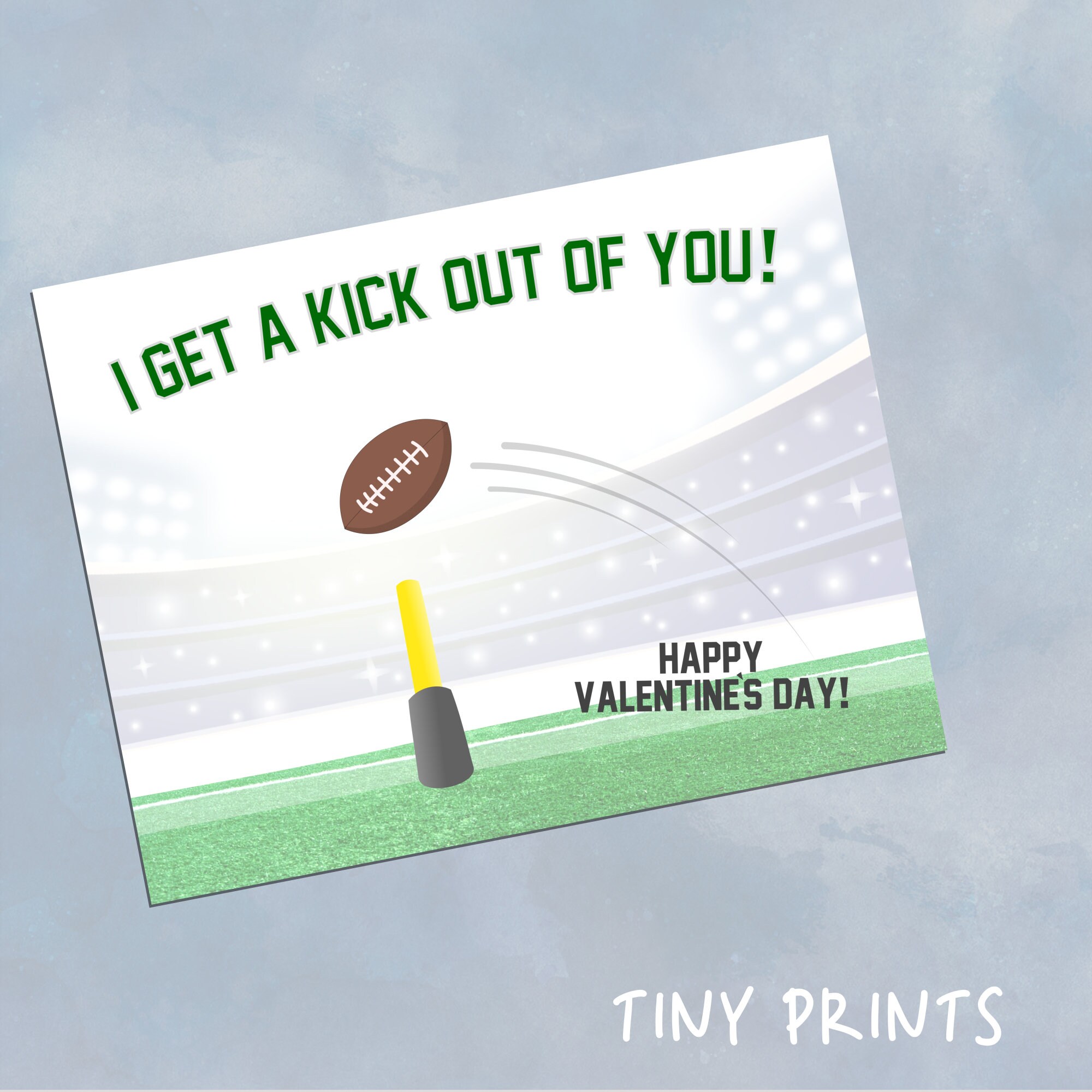 Football Handprint Goalpost Craft / Baby & Toddler Craft / Superbowl ...