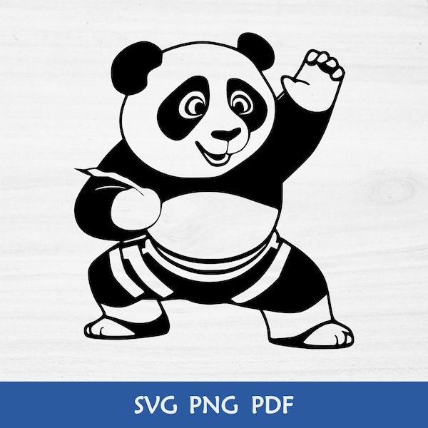 Kung Fu Panda Wall Stickers - Etsy