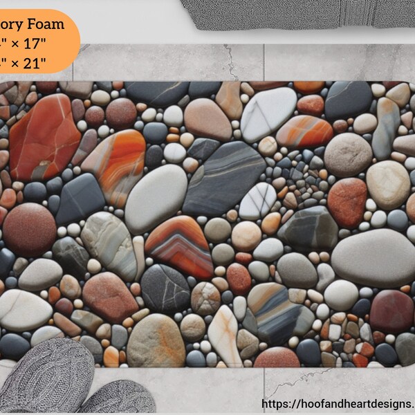 River Rock Rug - Etsy