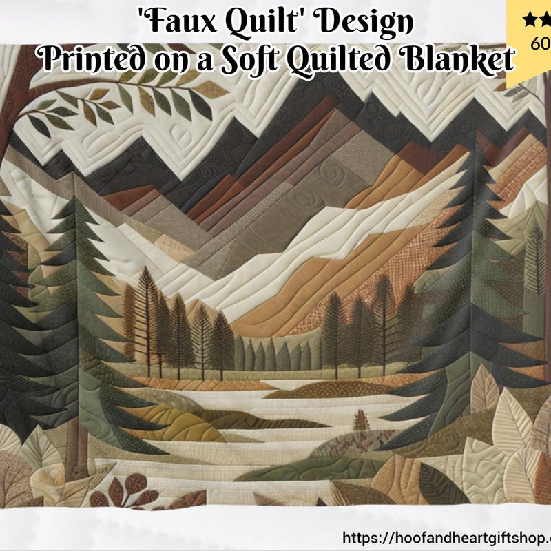 Nature Quilt - Etsy