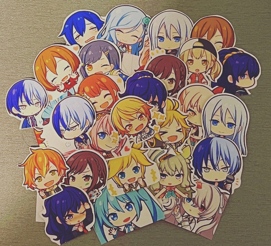 Project Sekai PJSK Band Assorted Sticker Pack (high Quality, Scratch ...