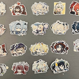 Genshin Impact Sticker Set (includes ALL Characters and Regions to Date ...