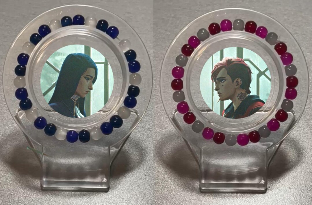 Caitvi / Vicait Caitlyn Kiramman and Vi Arcane Matching Bracelets - Etsy