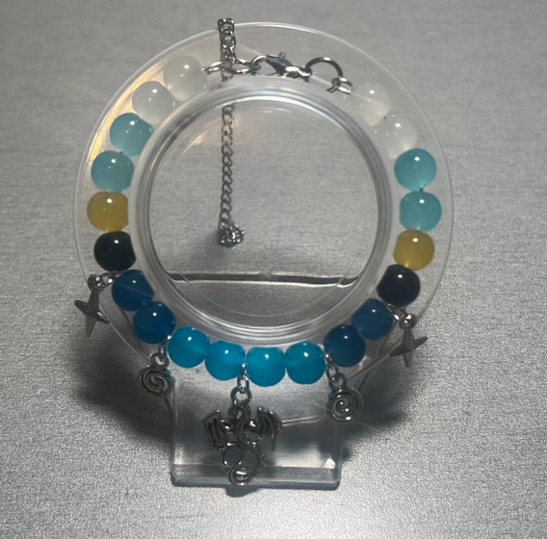 Neuvillette Neuv Genshin Impact Mihoyo / Hoyoverse Beaded Charm ...