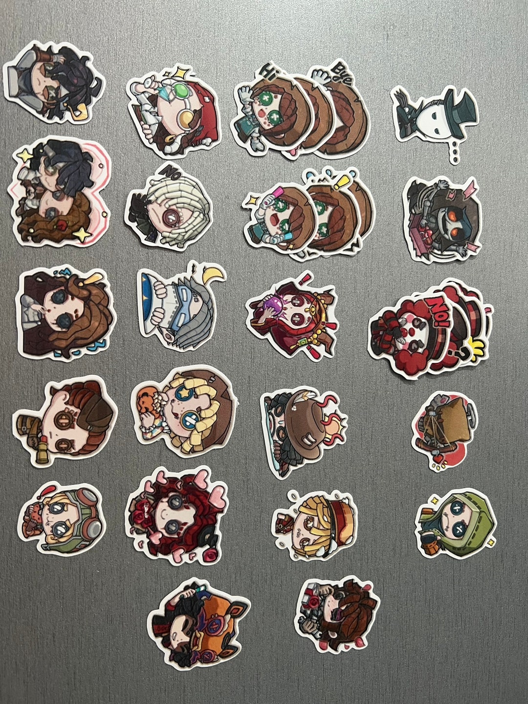 Identity V IDV Official Art Stickers - Etsy