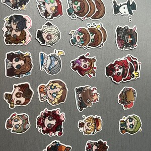 Identity V IDV Official Art Stickers - Etsy